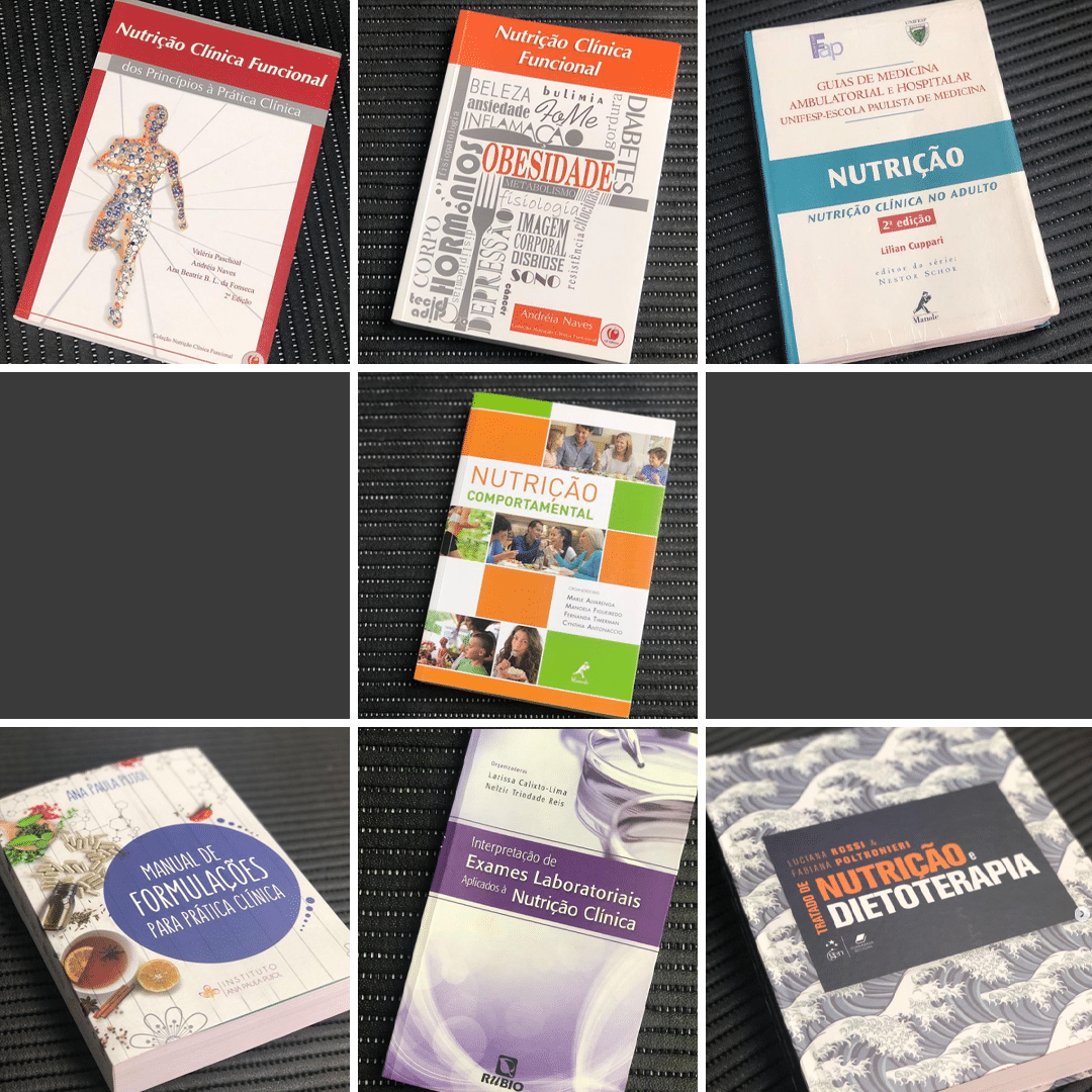 Os livros de nutrição que você precisa ter no seu consultório - Amor em ...